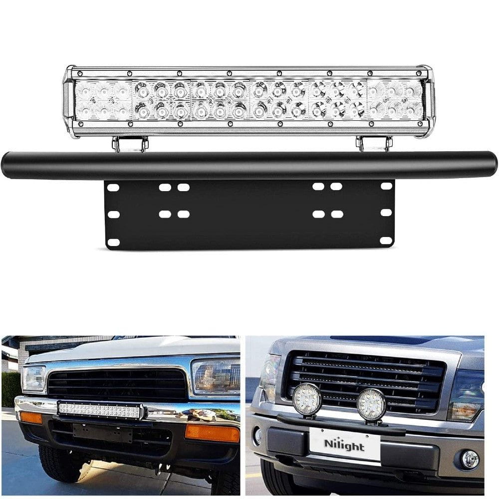 Kastara festing fyrir númera plötu - Rafdan