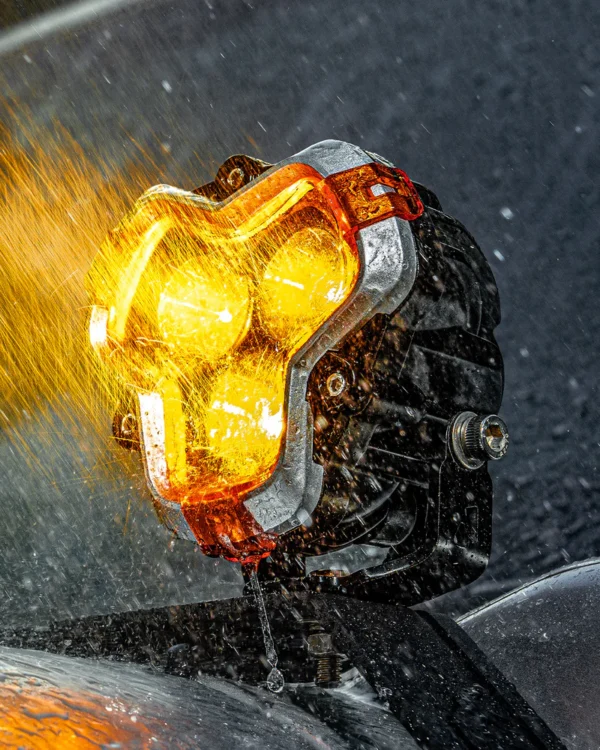 HALO Pro Series 3" LED Pod Lights with Dynamic DRL Modes - Rafdan